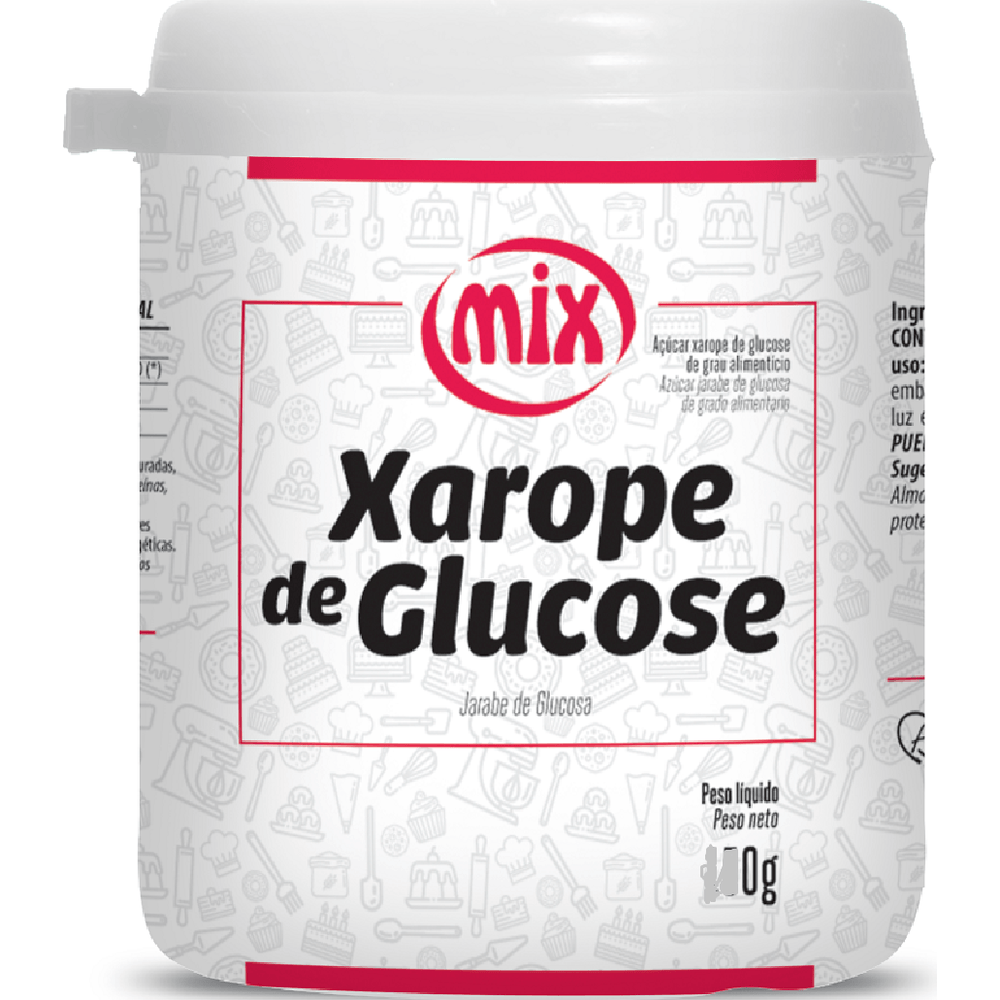XAROPE DE GLUCOSE DE MILHO 500G MIX - docesvaz