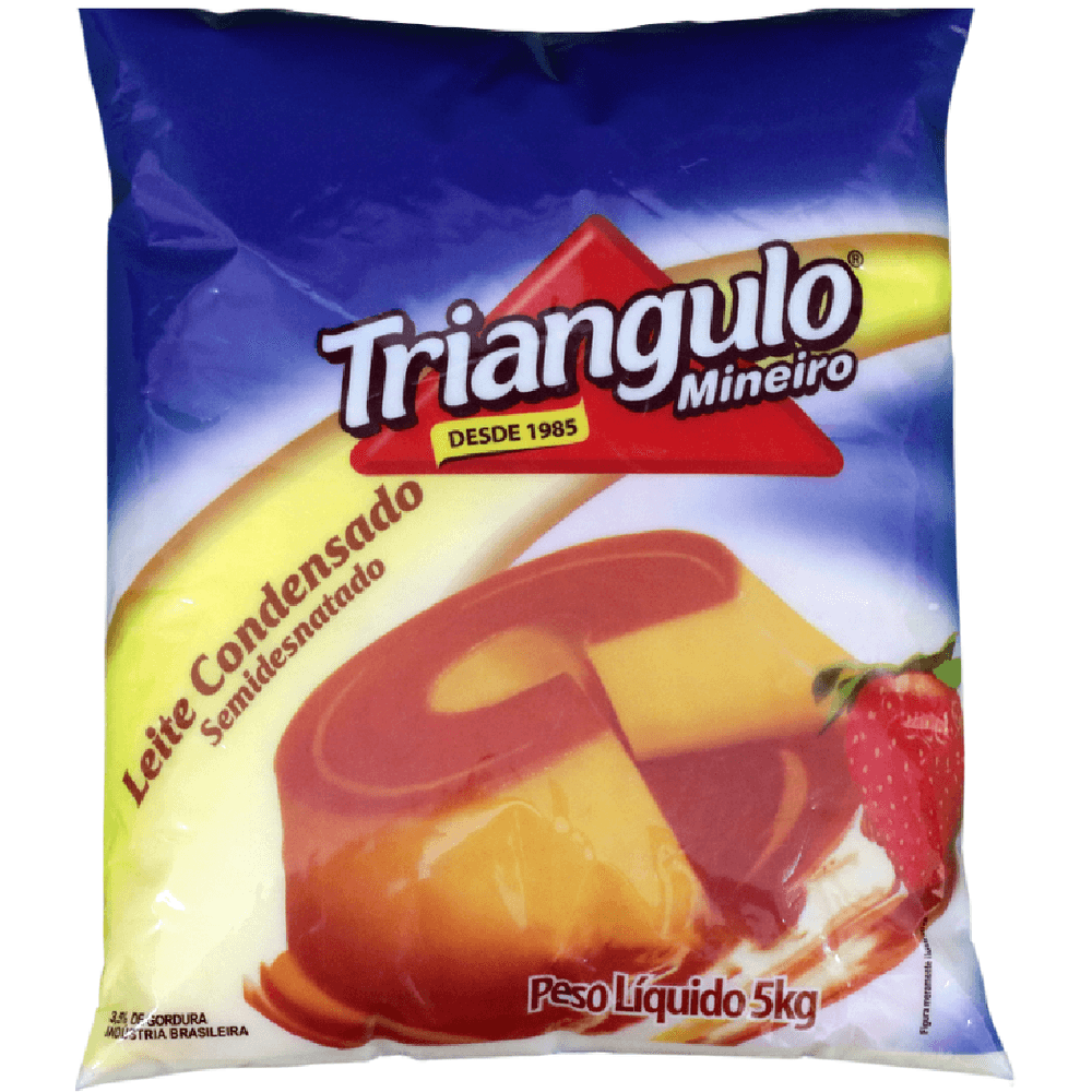 LEITE CONDENSAO 5KG TRIANGULO MINEIRO - docesvaz