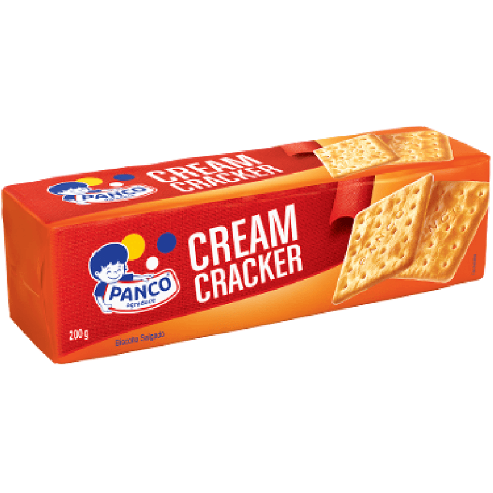 BISCOITO CREAM CRACKER 200G PANCO - docesvaz