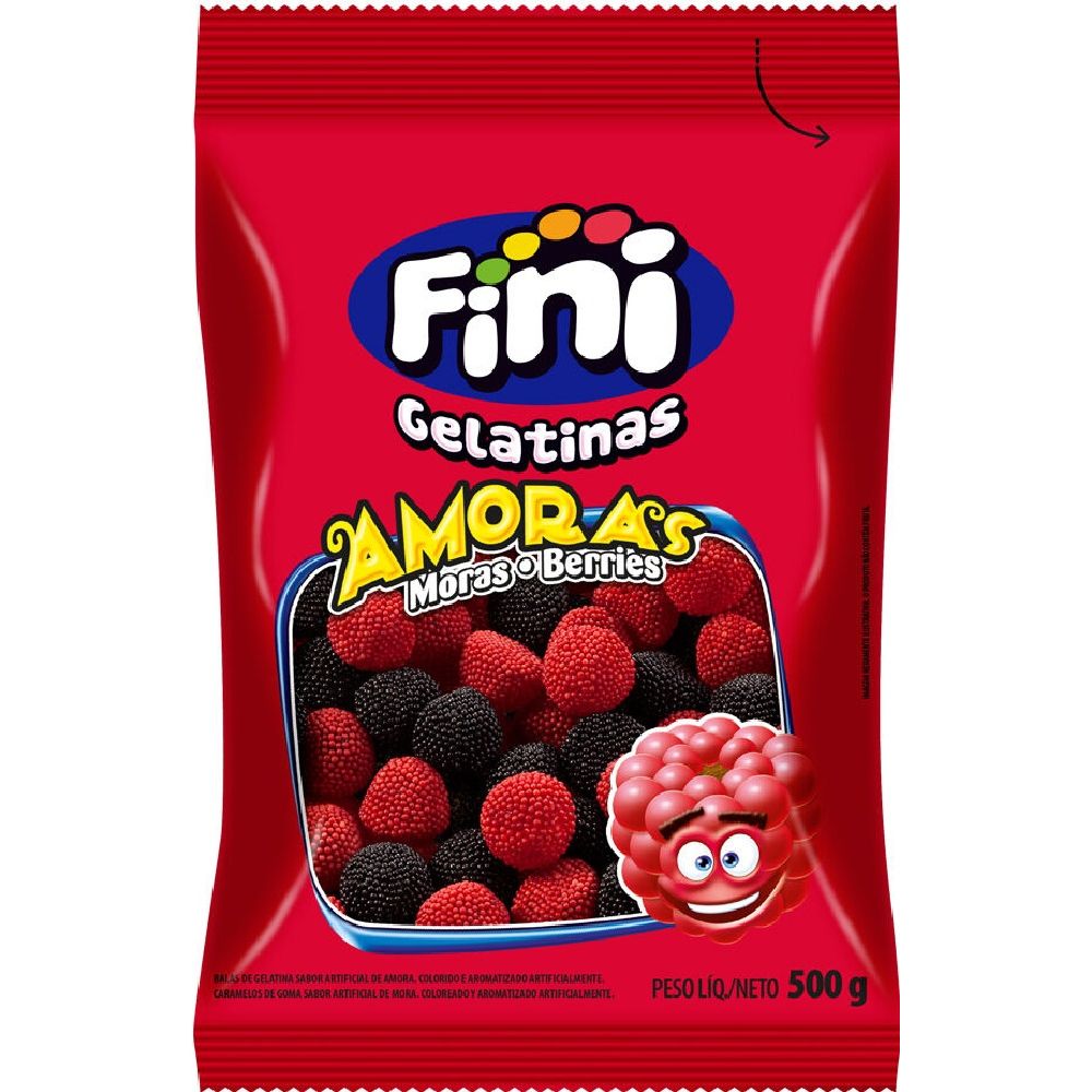 BALA FINI 500G AMORA FINI - docesvaz
