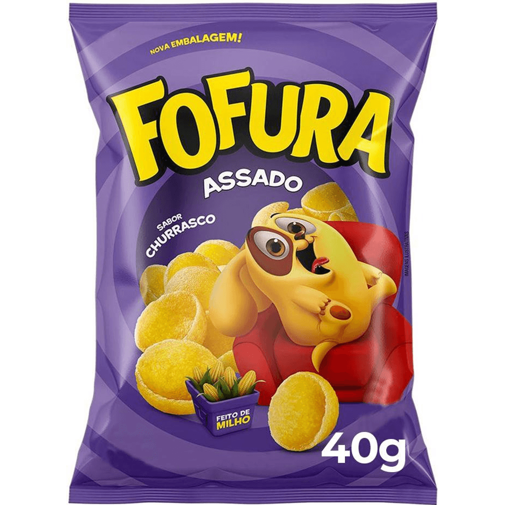 SALGADINHO FOFURA CHURRASCO 10X40G - docesvaz