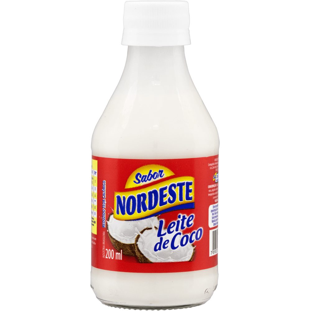 LEITE DE COCO 200ML SABOR NORDESTE COCO DO VALE - docesvaz