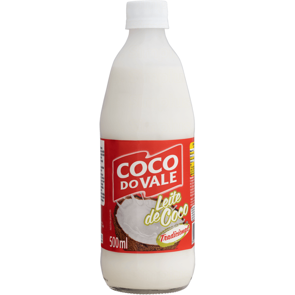 LEITE DE COCO 500ML TRADICIONAL COCO DO VALE - docesvaz